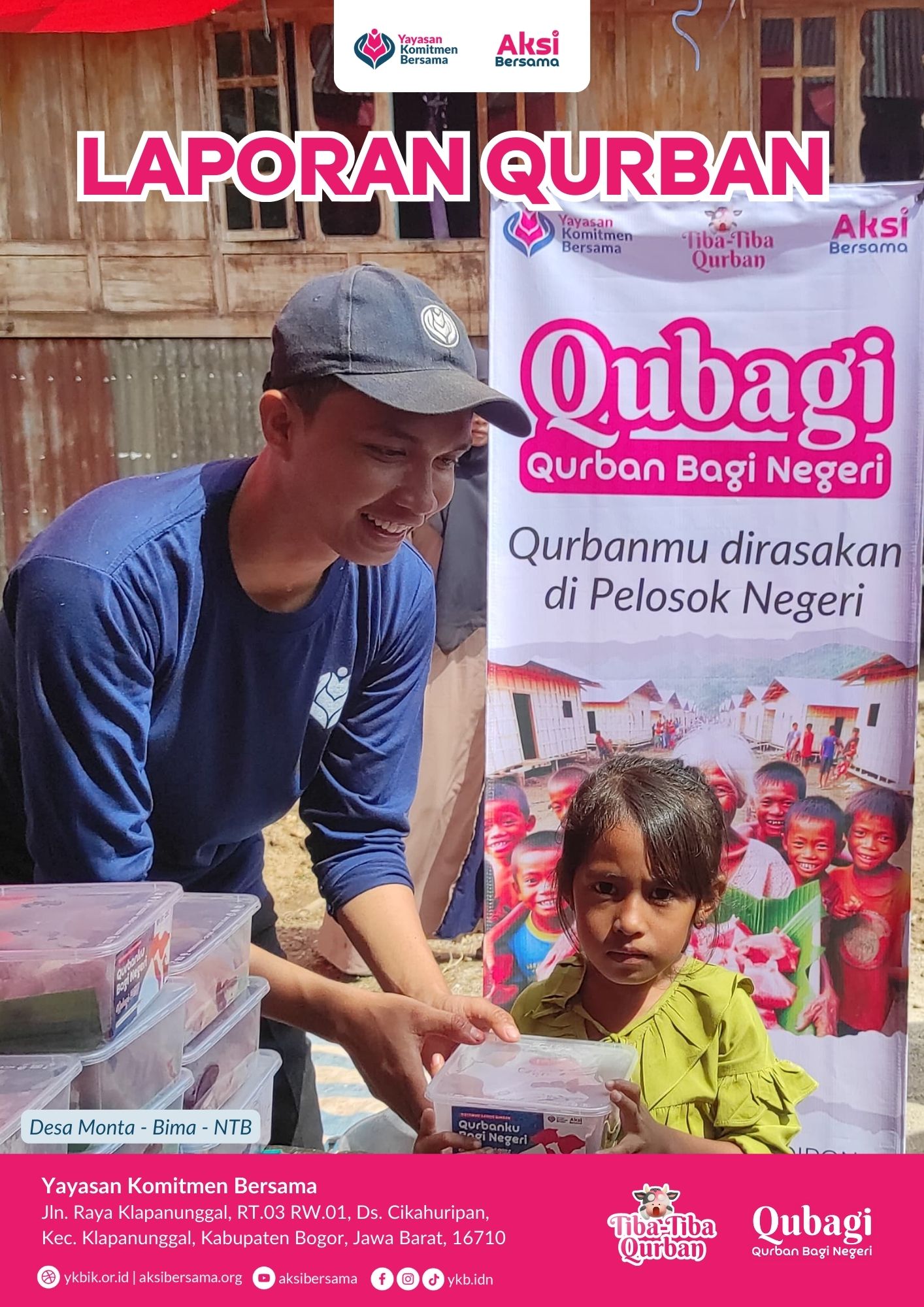 Laporan Kegiatan Qurban Bagi Negeri 1445/2024 - Yayasan Komitmen Bersama